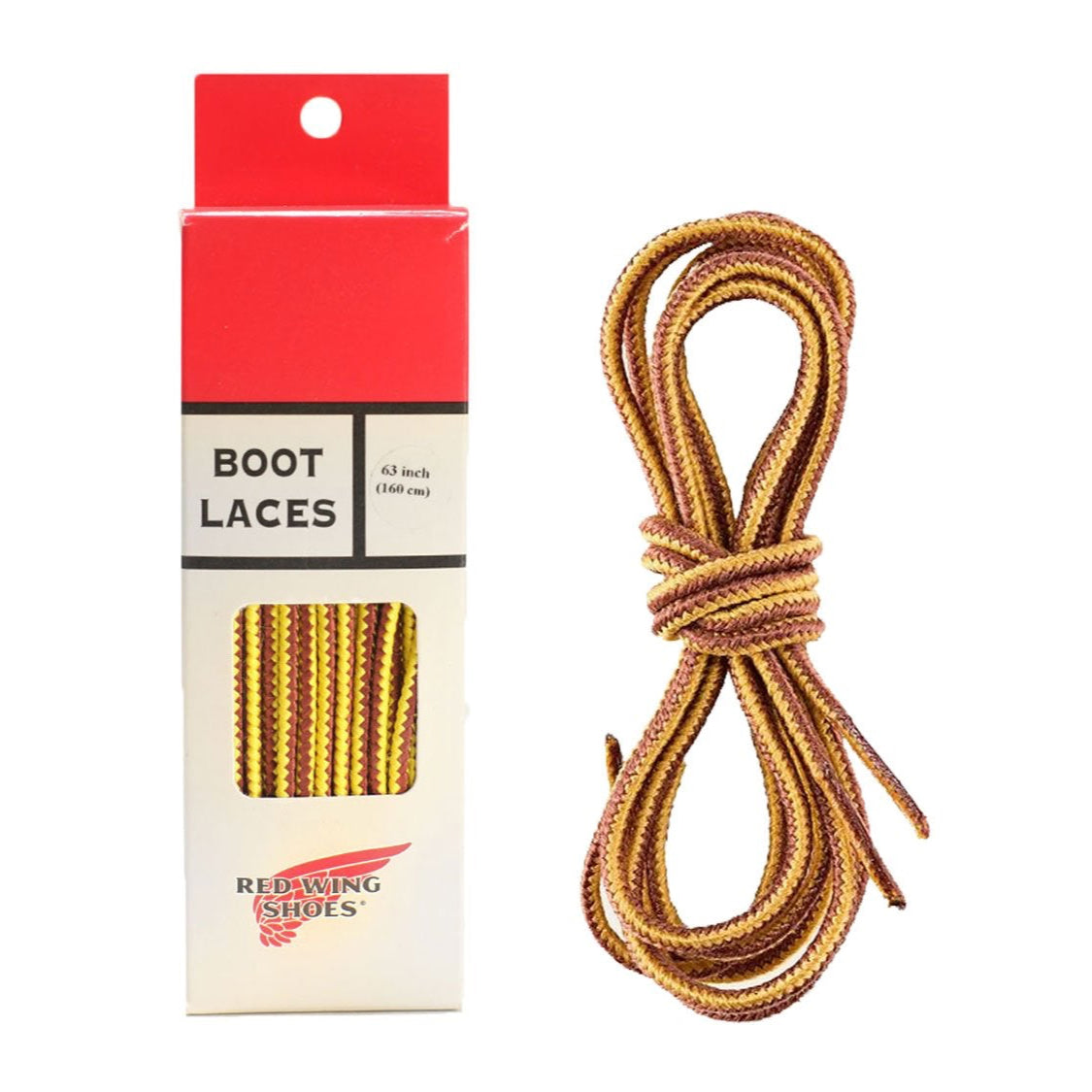 Red Wing - Lace, 63-inch Tan/Gold Taslan (8-10 eyelets) – Brund