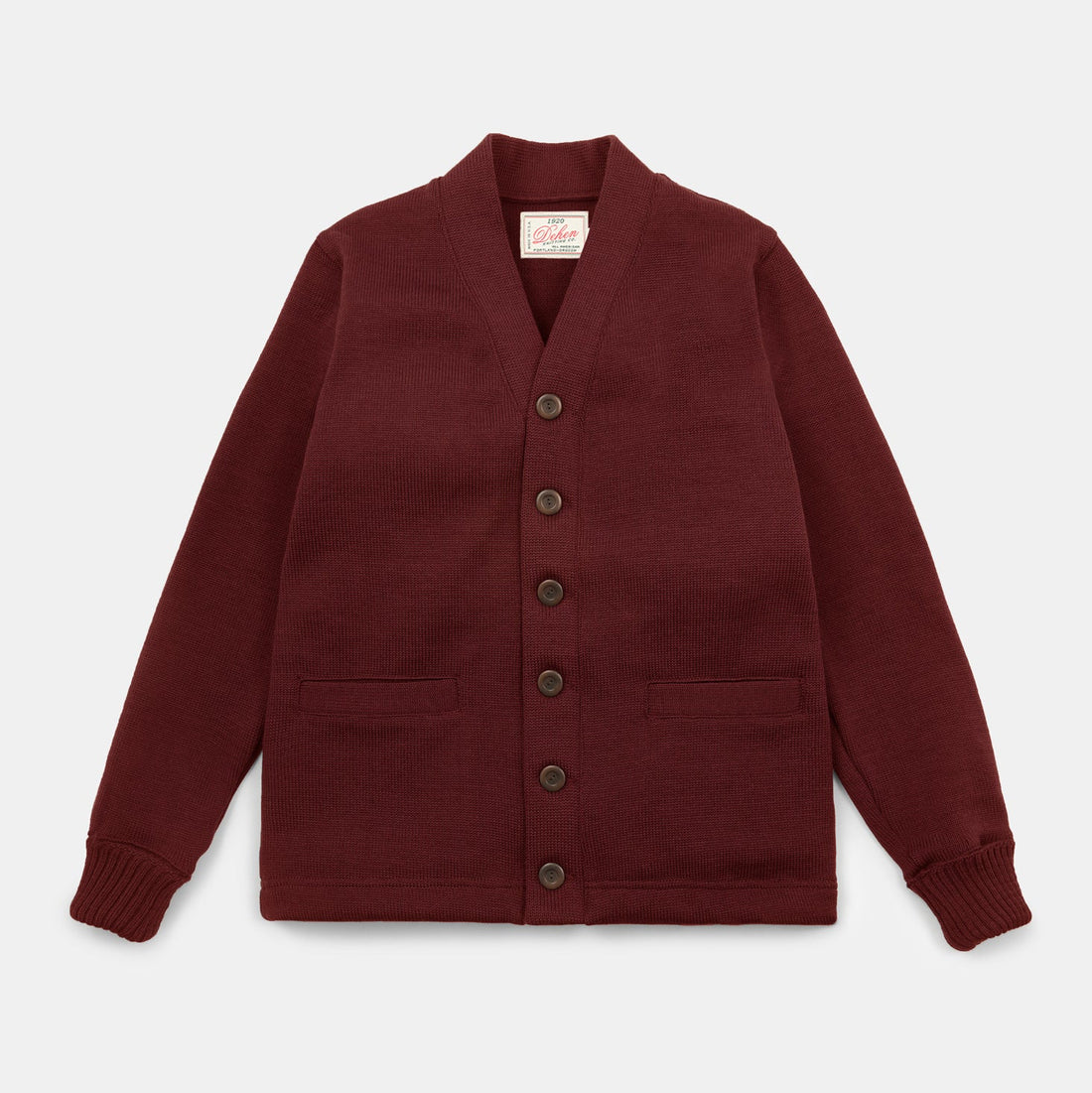 Dehen 1920 - Classic Cardigan Burgundy – Brund
