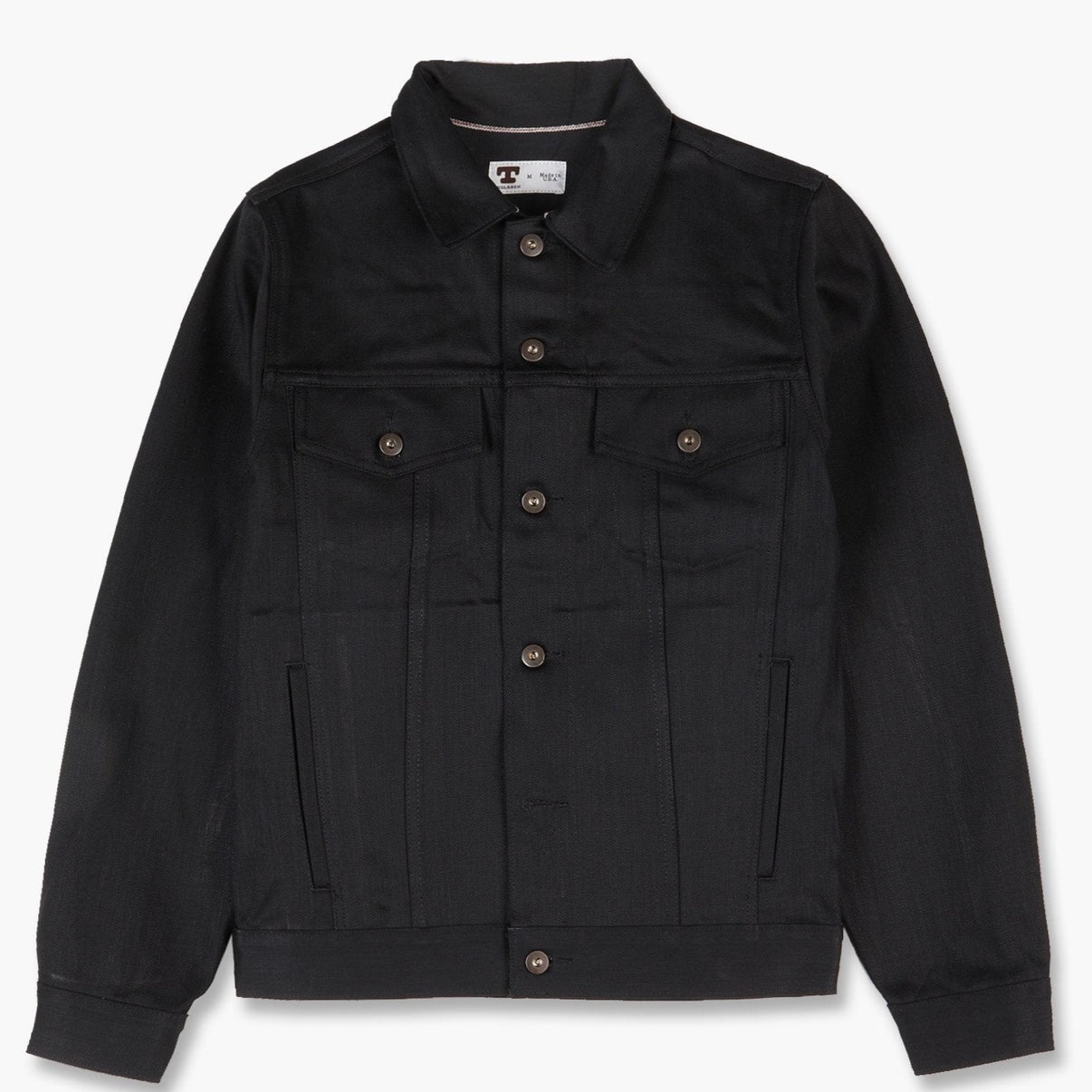 Tellason - Jacket, 13.oz Japanese Selvage Denim (Black) – Brund